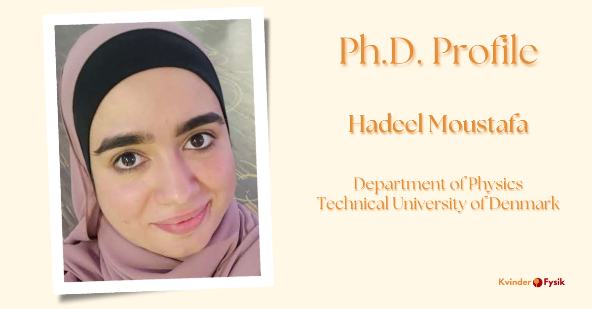 Ph.D. Profile: Hadeel Moustafa
